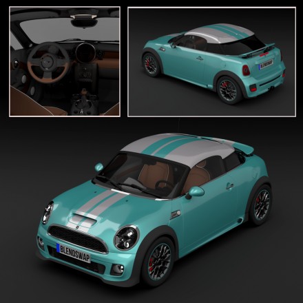 Model Download: John Cooper Works Mini - BlenderNation