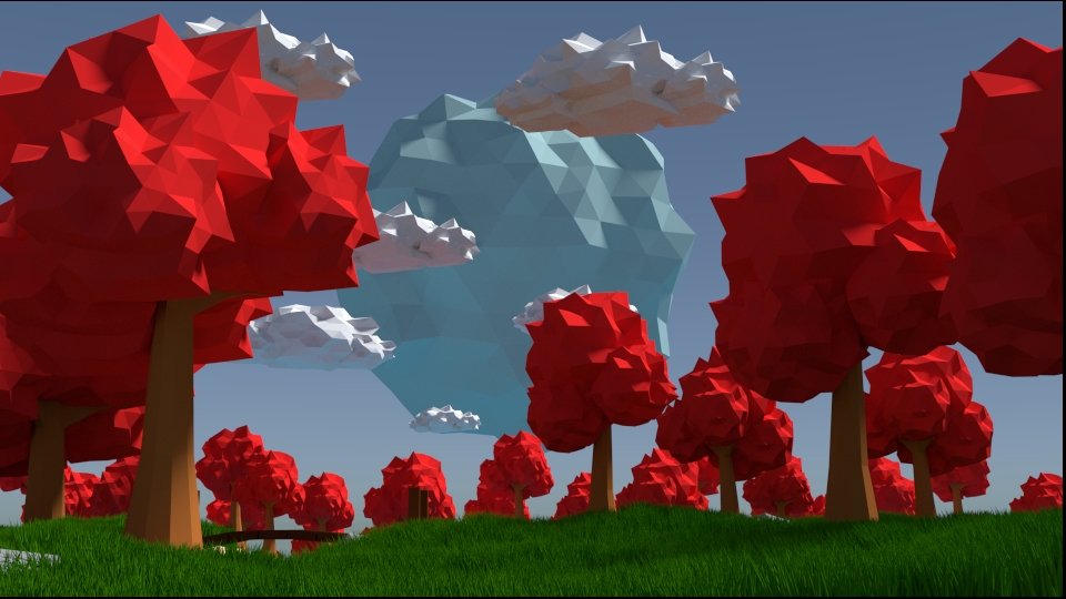 Creating the Red Forest in Blender - BlenderNation