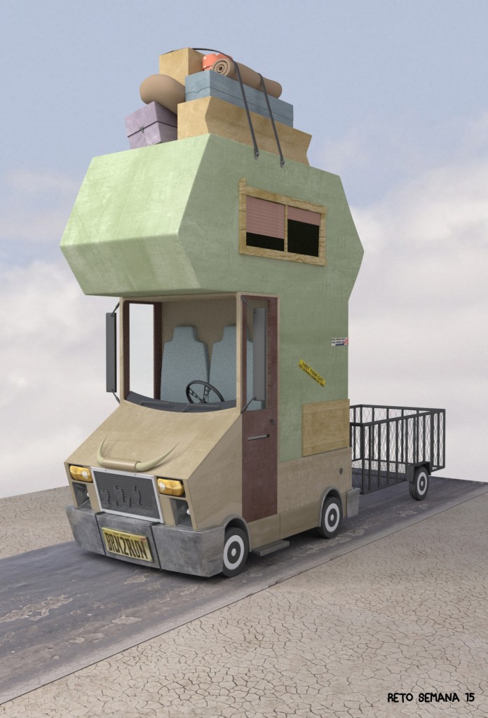 Cartoon Caravan - BlenderNation