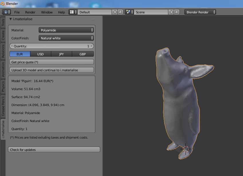 Blender 3d Printing Acagrid