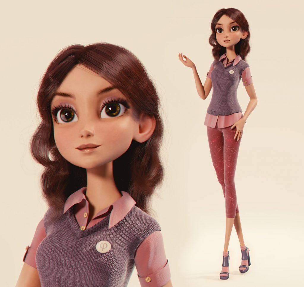 Character design for science-popular project - BlenderNation