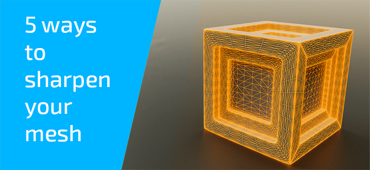 “5” Ways To Sharpen A Mesh - BlenderNation