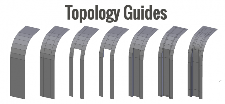 Modeling Grip Ridges - Topology Guides - BlenderNation