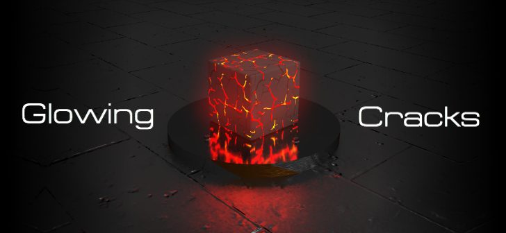 Creating Glowing Surface Cracks in Blender Cycles - BlenderNation