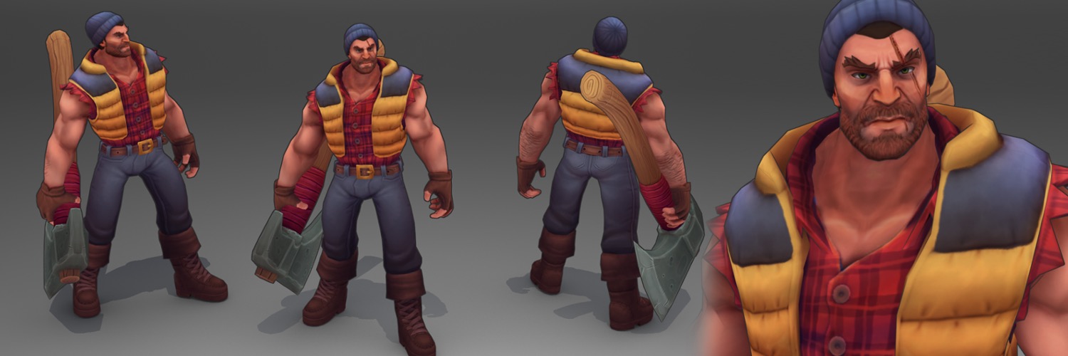 Dunkmaster Darius Concept Art