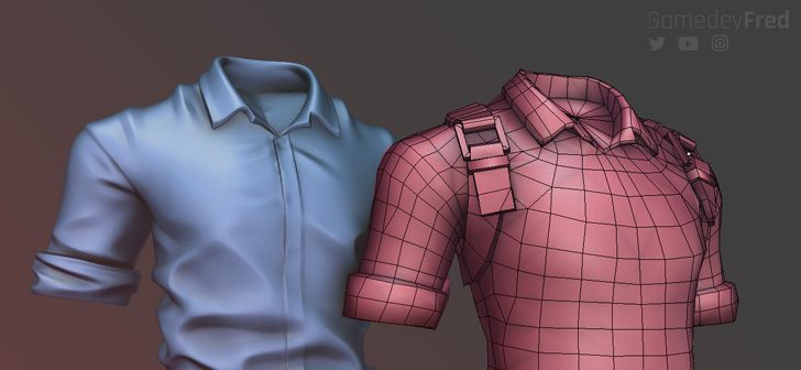 Retopology of a Game Asset - BlenderNation