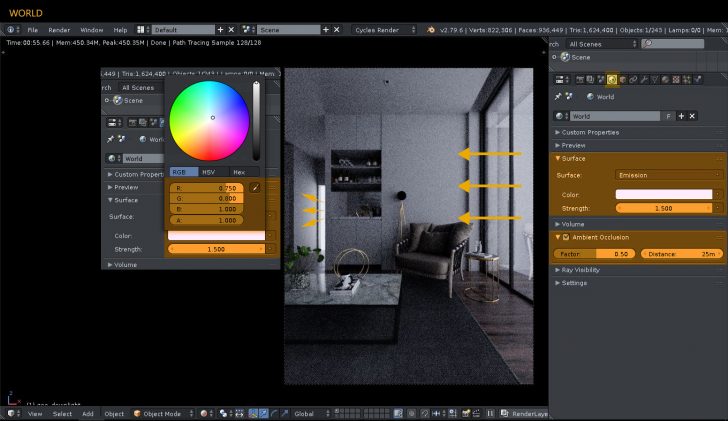 Behind the Scenes: White Interior - BlenderNation