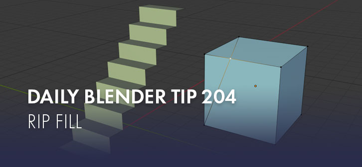 Daily Blender Tip 204: Rip Fill - BlenderNation