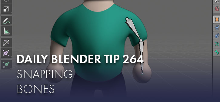Daily Blender Tip 264: Snapping bones - BlenderNation