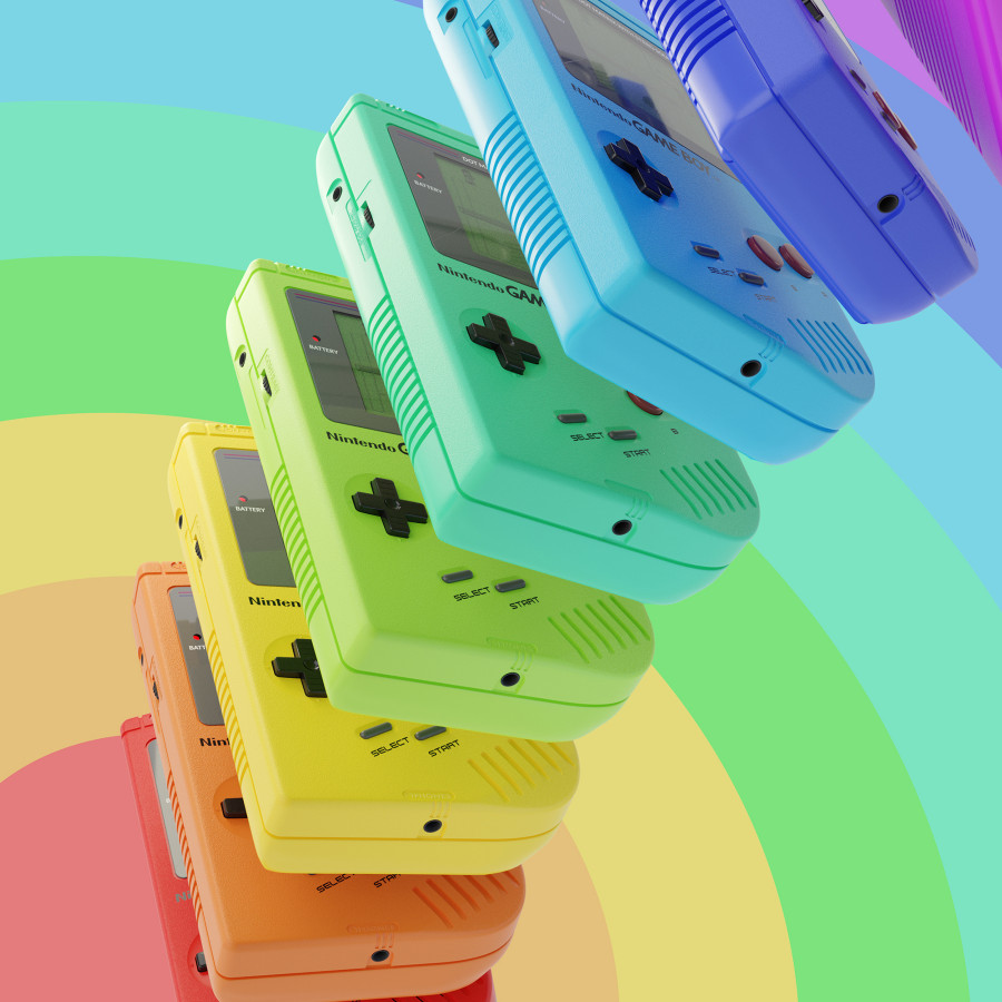 Behind the Scenes: Nintendo Game Boy (Cycles) - BlenderNation