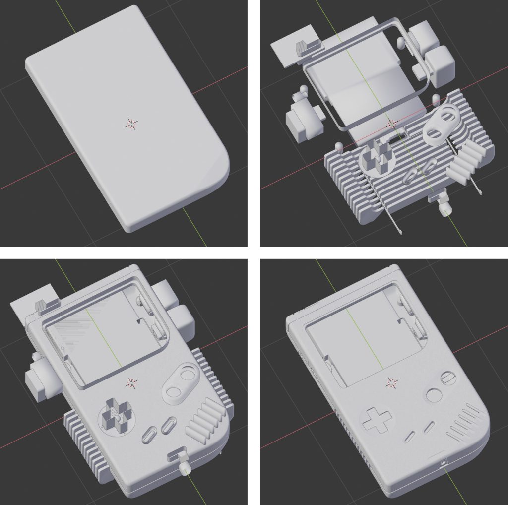 Behind the Scenes: Nintendo Game Boy (Cycles) - BlenderNation