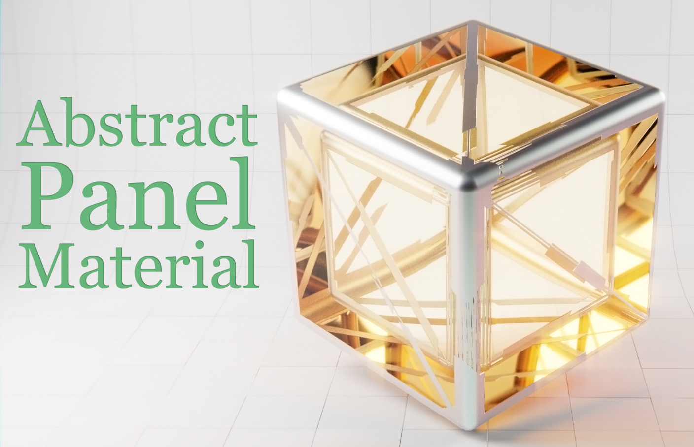 Abstract Panel Material | Blender Cycles | Timelapse - BlenderNation