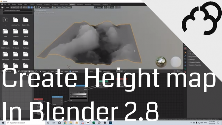 How to create a height map in Blender 2.8 - BlenderNation
