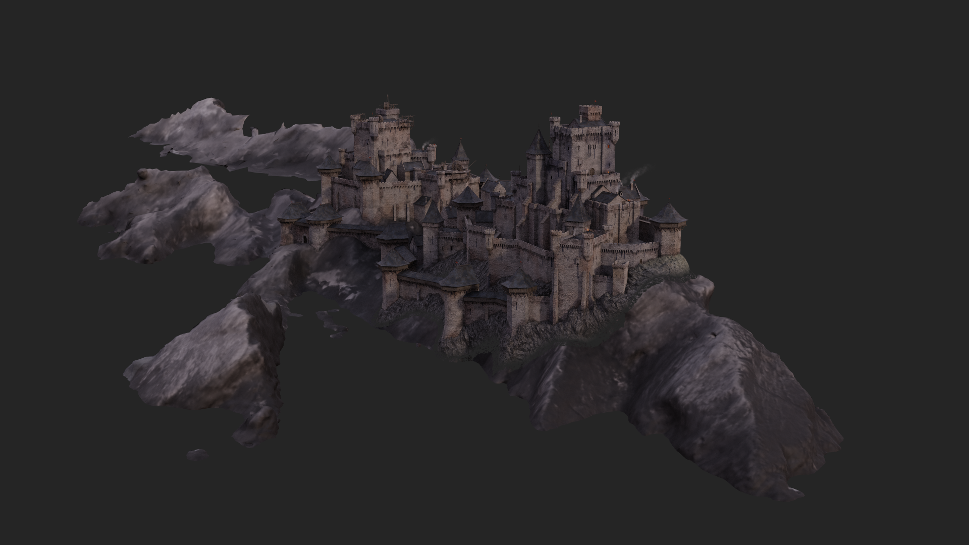 Behind the Scenes: 3D Castle Set Extension - BlenderNation