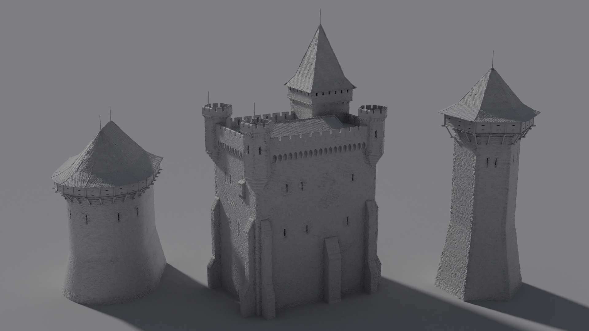 Behind the Scenes: 3D Castle Set Extension - BlenderNation