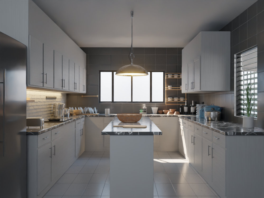 Behind the Scenes: Interior Kitchen - BlenderNation