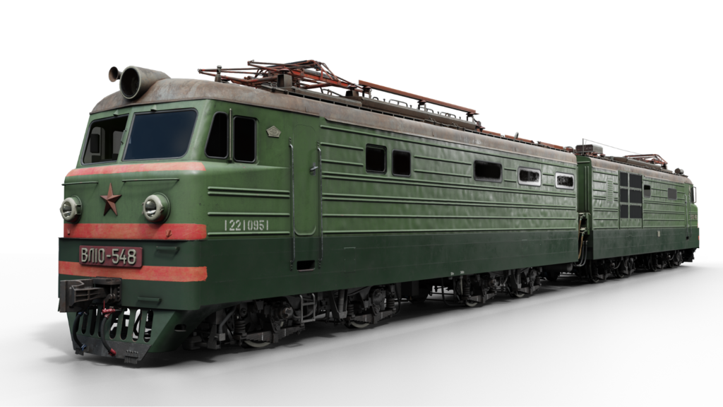 Behind the Scenes: Exterior of the Soviet Electric Locomotive ...