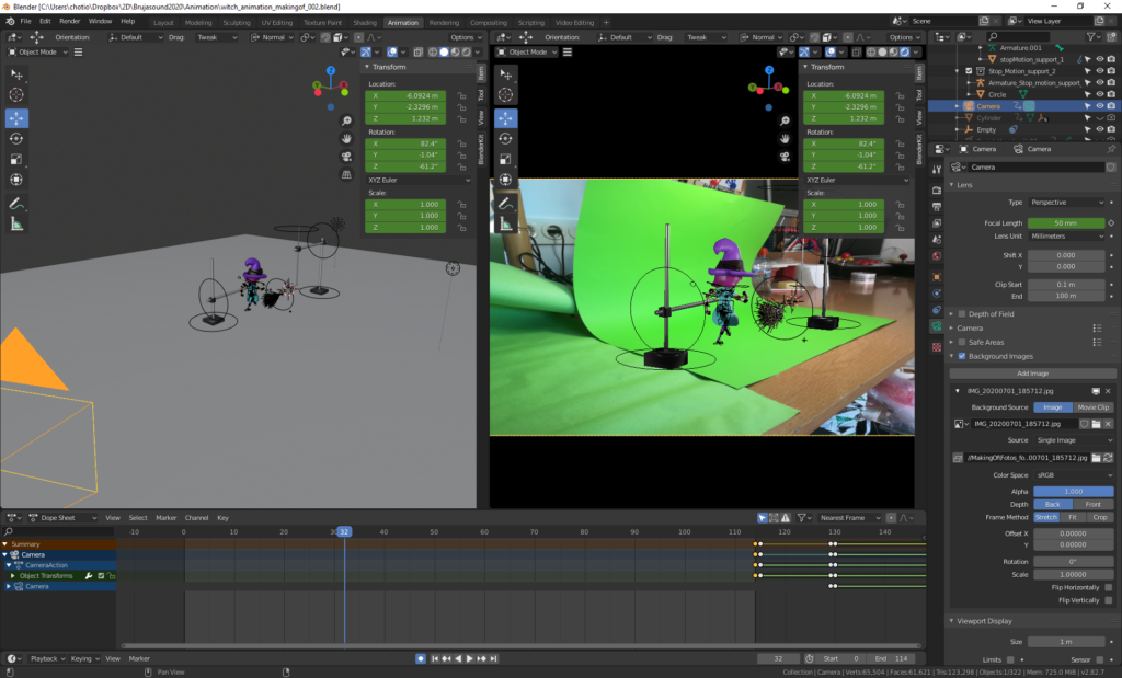 Fake Stop Motion Animation Clip - BlenderNation