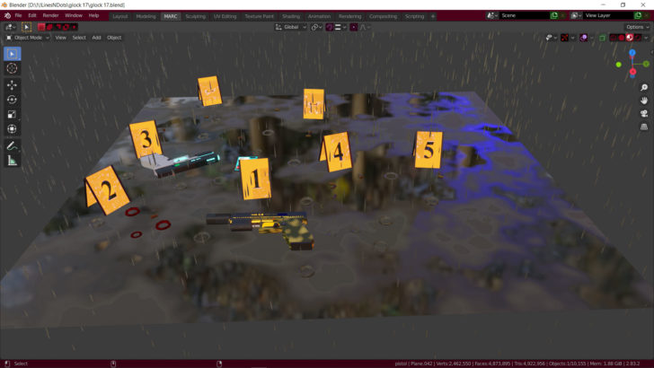 Behind the Scenes: Crime Scene 2035 - BlenderNation