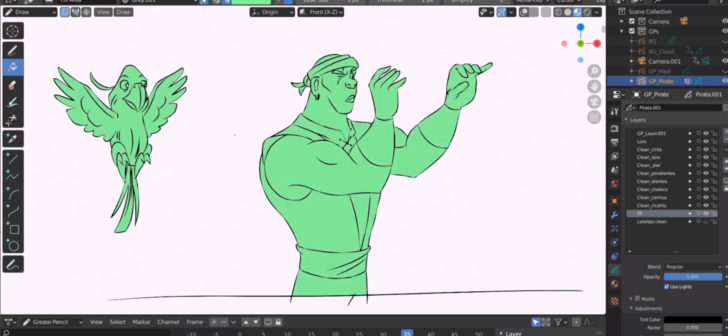 Grease Pencil Fill Tool Improvements - Blender 2.91 - BlenderNation