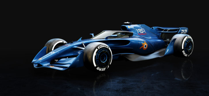 Behind the Scenes: F1 Concept Car - BlenderNation