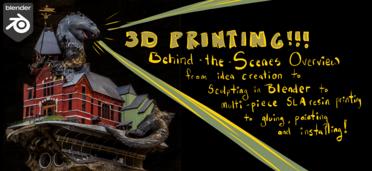 3D Printing Behind the Scenes: Mutant Otter! - BlenderNation