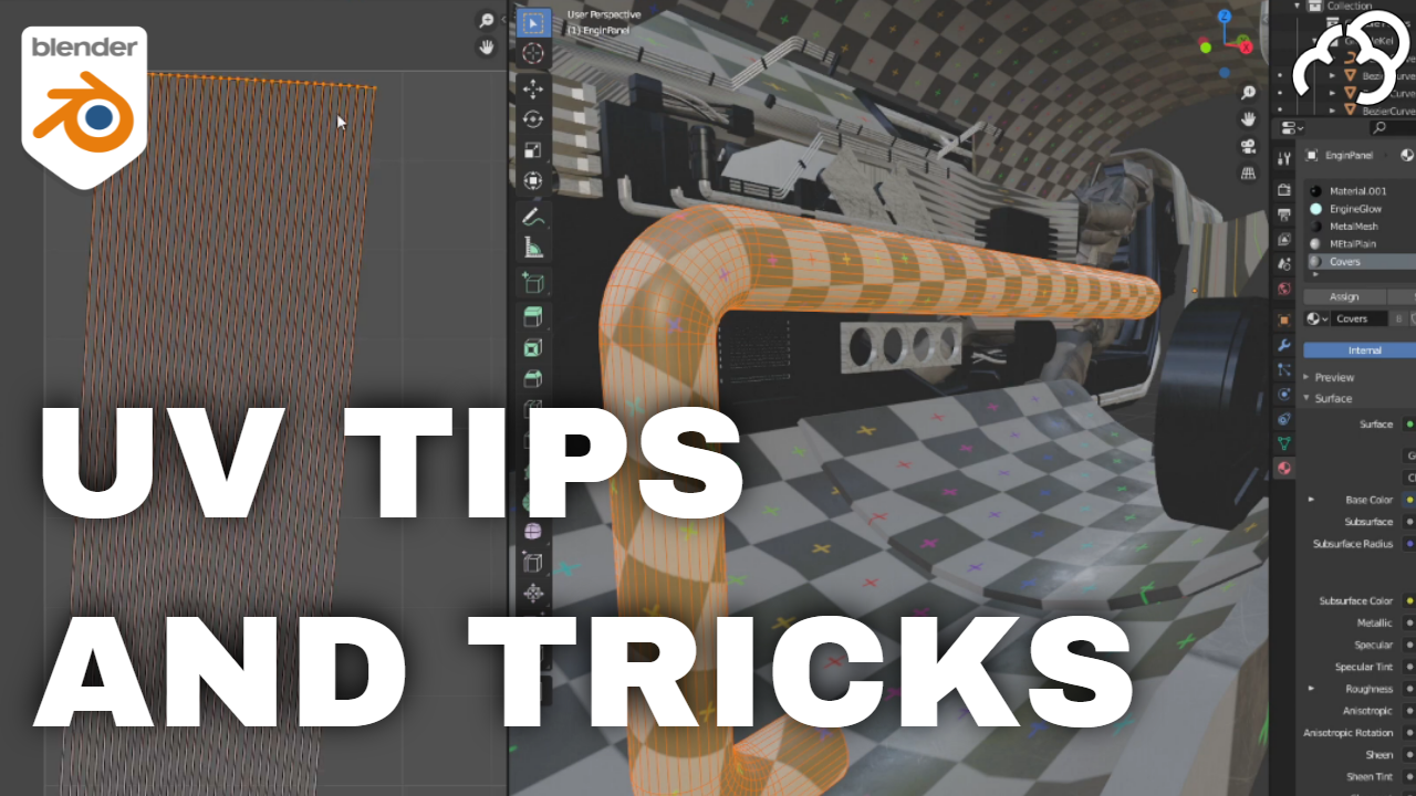 Blender UV Unwrapping Tutorial BlenderNation