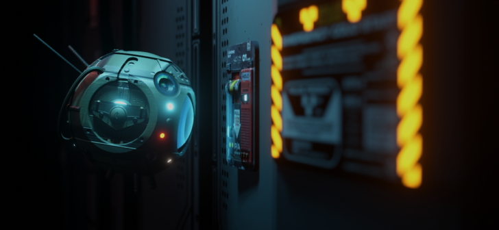 Eyeball Robot - BlenderNation