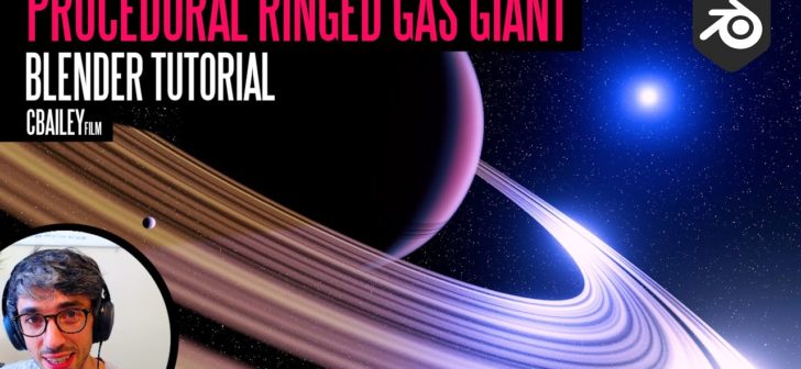Procedural Ringed Gas Giant - Blender Tutorial - BlenderNation