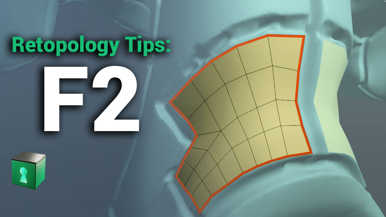 Retopo tips and the F2 add-on - BlenderNation