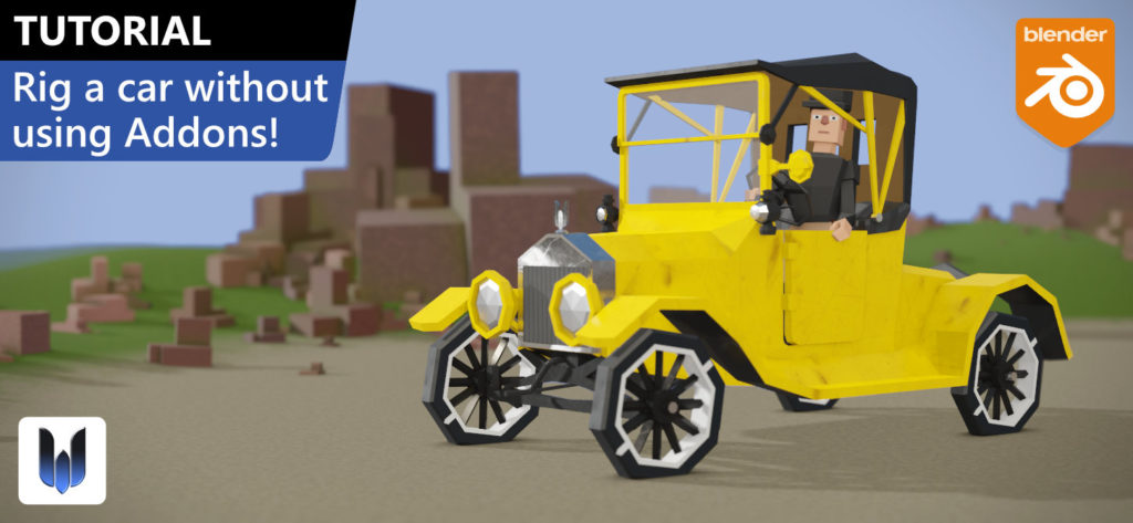 Blender tutorial: Rig a car without using Addons - BlenderNation