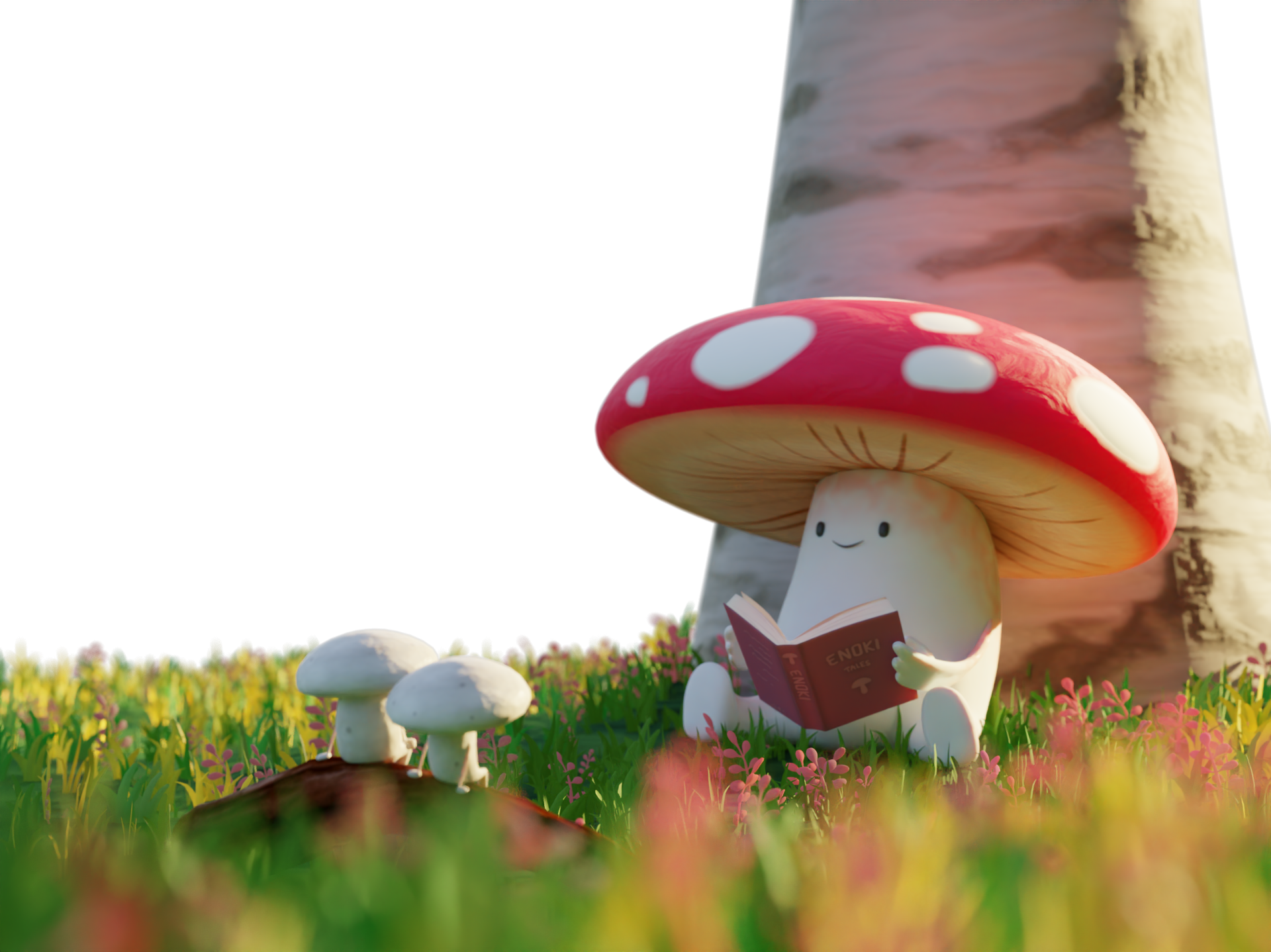 Behind the Scenes: Enoki Tales from Goro Fujita’s Art - BlenderNation