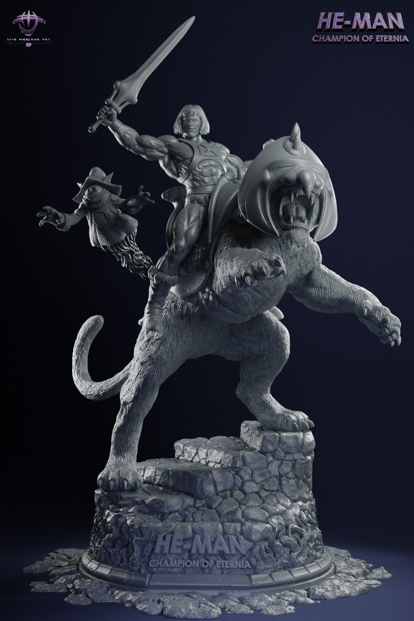 HE-MAN - Champion of Eternia - BlenderNation