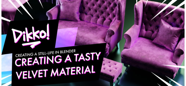 Creating a Tasty Velvet Material in Blender! - BlenderNation