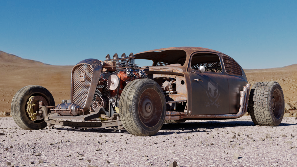 Behind the Scenes: Rat Rod - BlenderNation