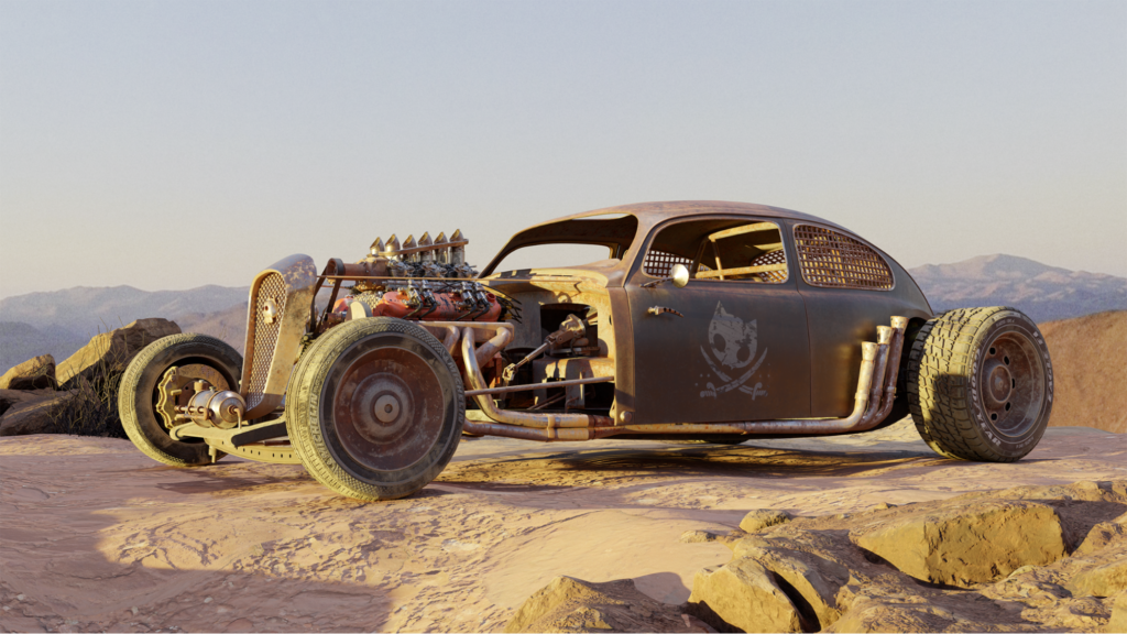 Behind the Scenes: Rat Rod - BlenderNation