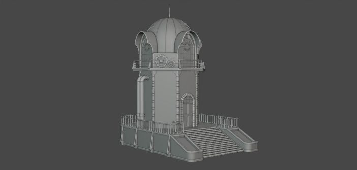 Behind the Scenes: Steampunk Station - BlenderNation