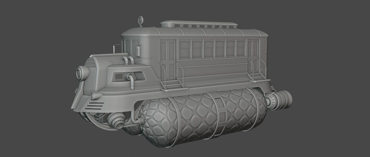 Behind the Scenes: Steampunk Station - BlenderNation