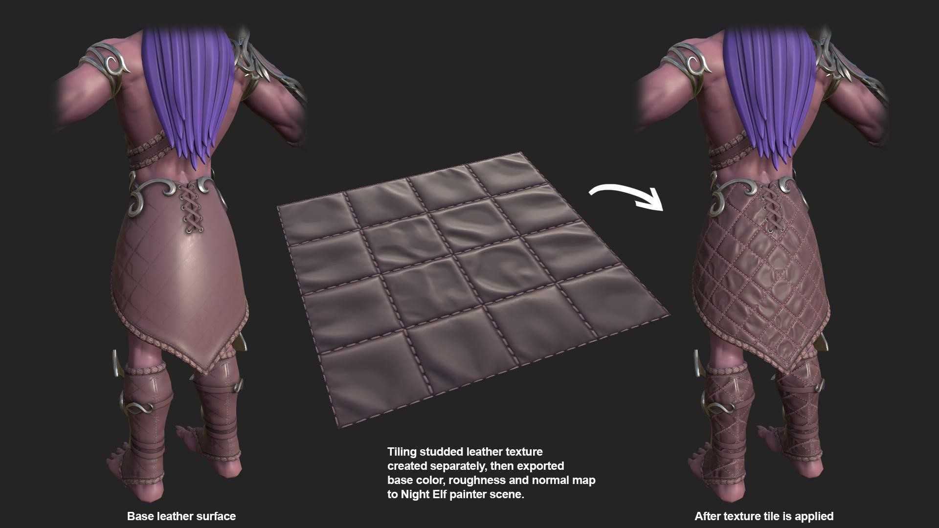 Behind the Scenes: Night Elf Sentinel - BlenderNation