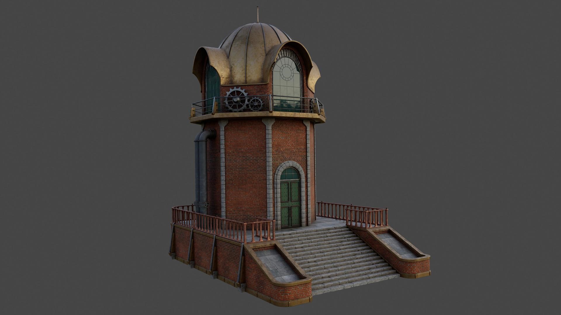 Behind the Scenes: Steampunk Station - BlenderNation