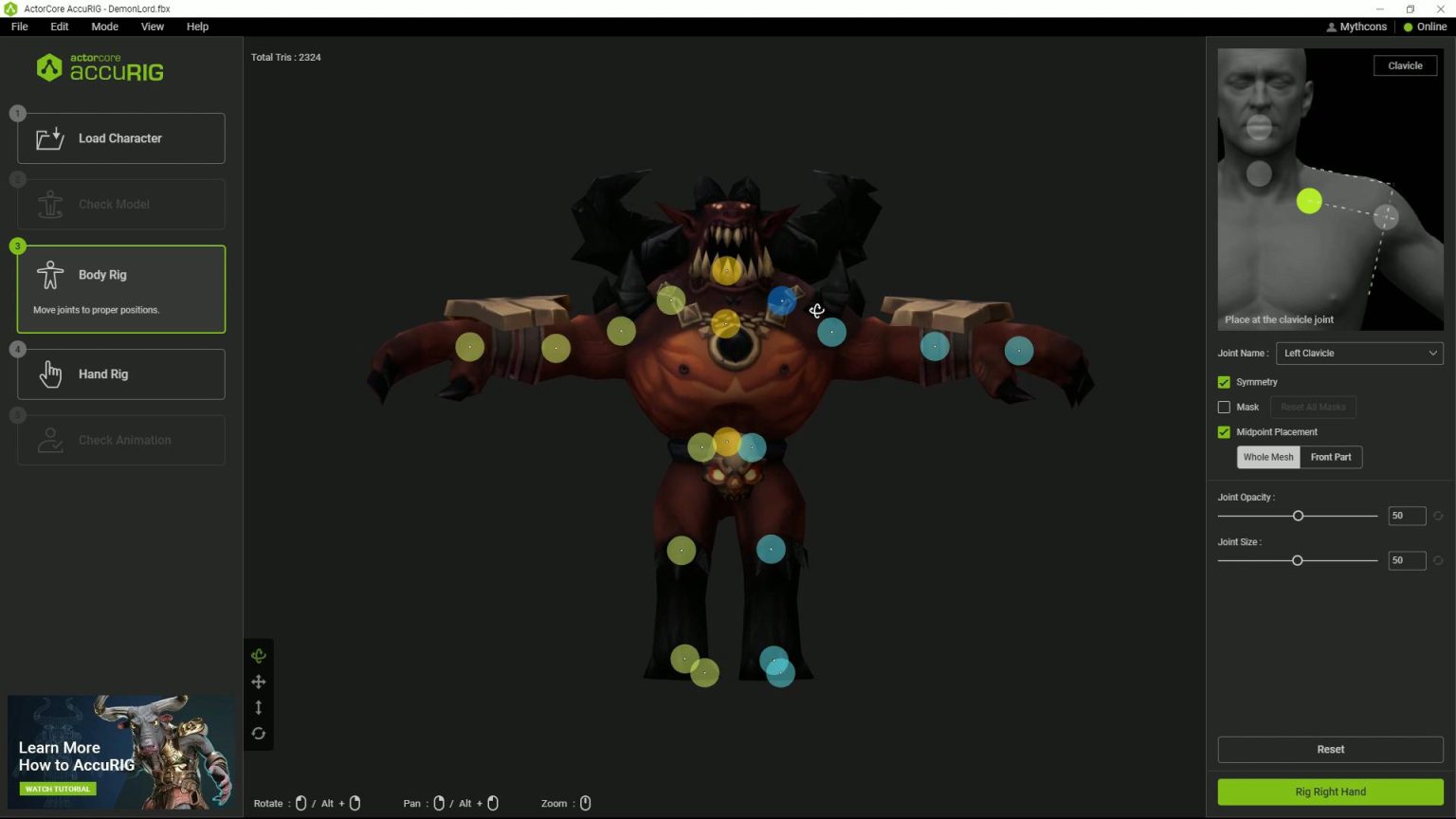 AccuRIG to Blender Pipeline: An Easy & Accurate Way to Auto-rig Any ...