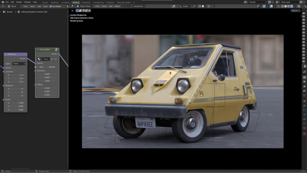 Behind the Scenes: Comuta Car - BlenderNation