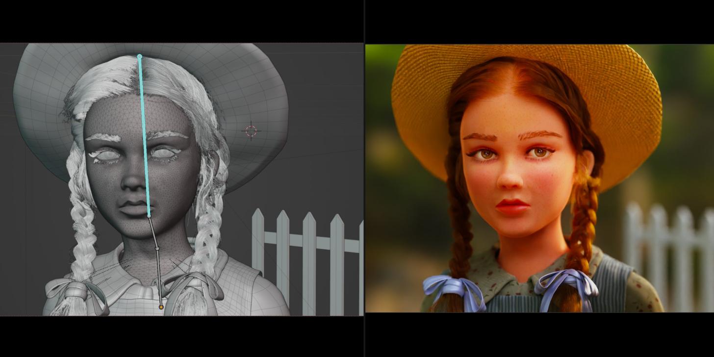 Behind the Scenes: Anne Character-Study - BlenderNation