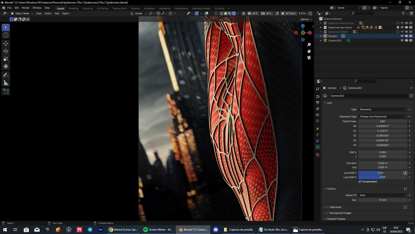 Behind the Scenes: Spider-Man Wallpaper - BlenderNation