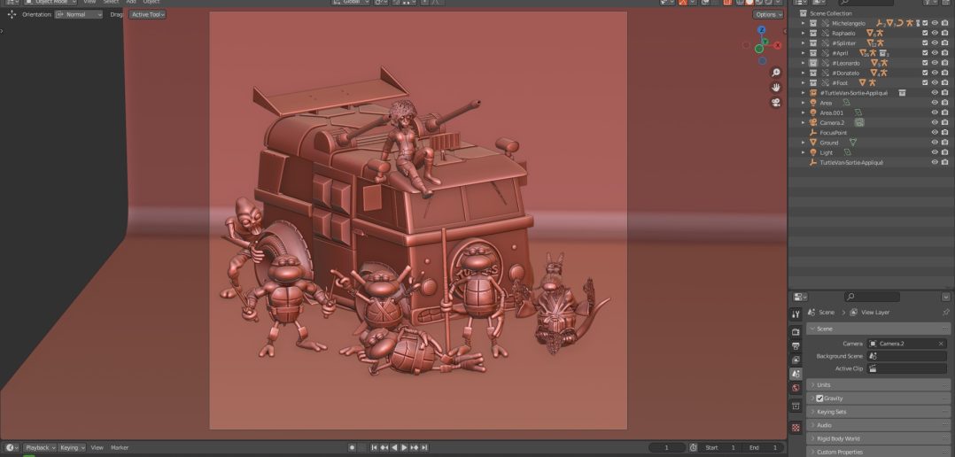 Behind the Scenes: Ninja Turtles - BlenderNation