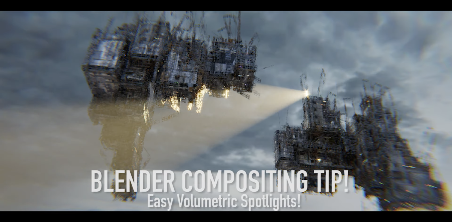 Easy Light Beams in Blender: Make Some God Rays! - BlenderNation