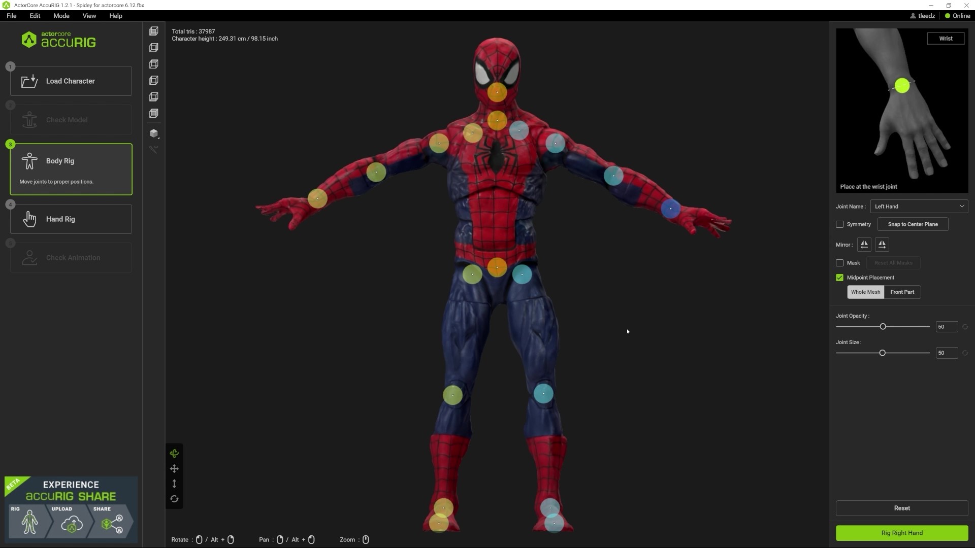 3D Scans Spring to Life as Animated Action Figures with AccuRIG and ...