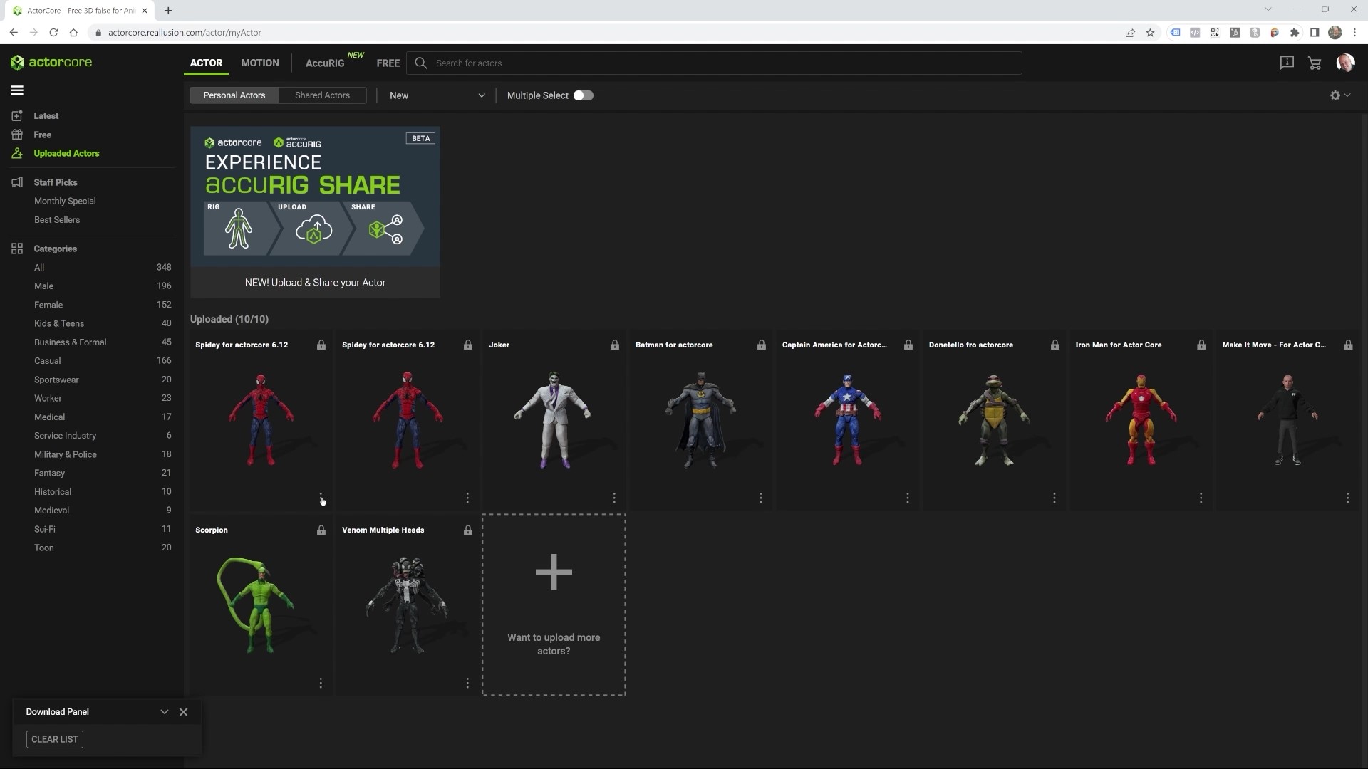 3D Scans Spring to Life as Animated Action Figures with AccuRIG and ...