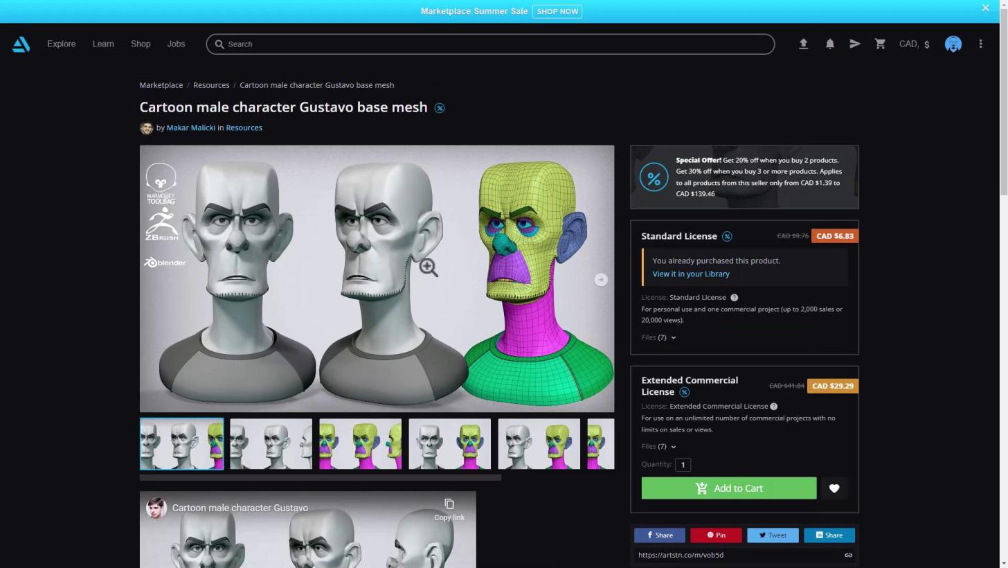 From Static Head Models to Fully Animated Characters Using Character ...