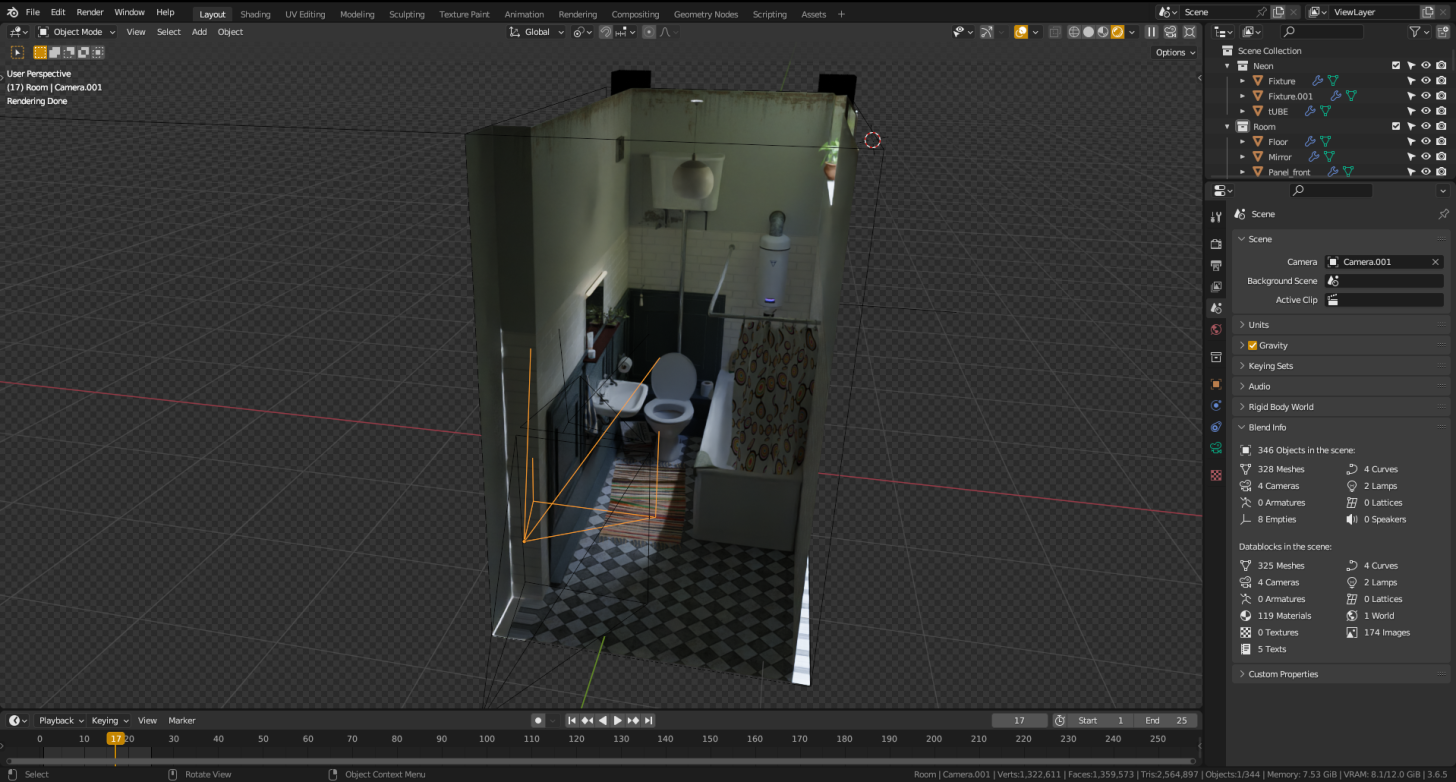 Behind the Scenes: Realistic Bathroom - BlenderNation
